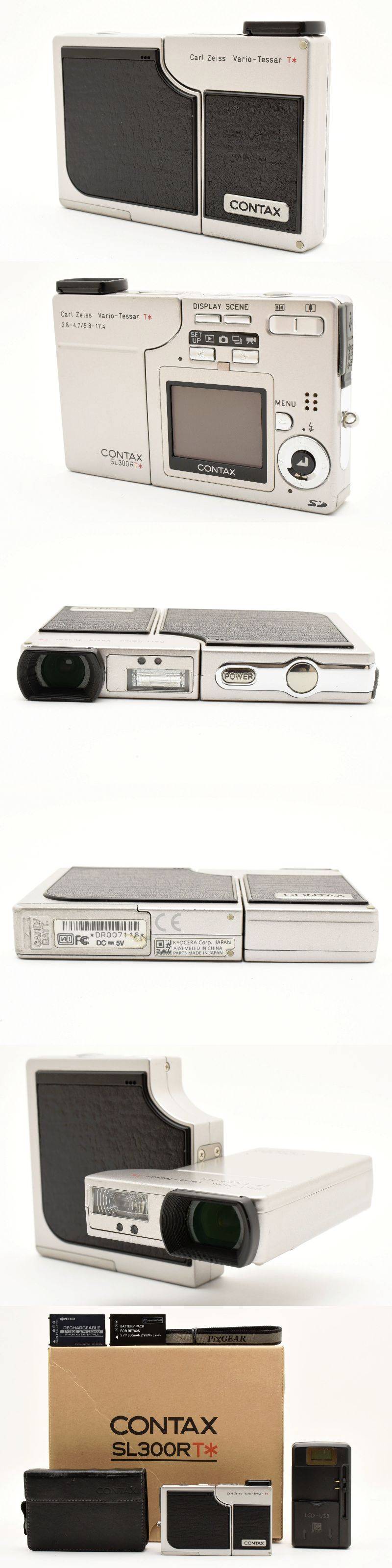 【樂淘letao】日本代購代標第一品牌－京セラ KYOCERA CONTAX SL300RT コンパクトデジカメ【元箱付き・付属品多数 ...