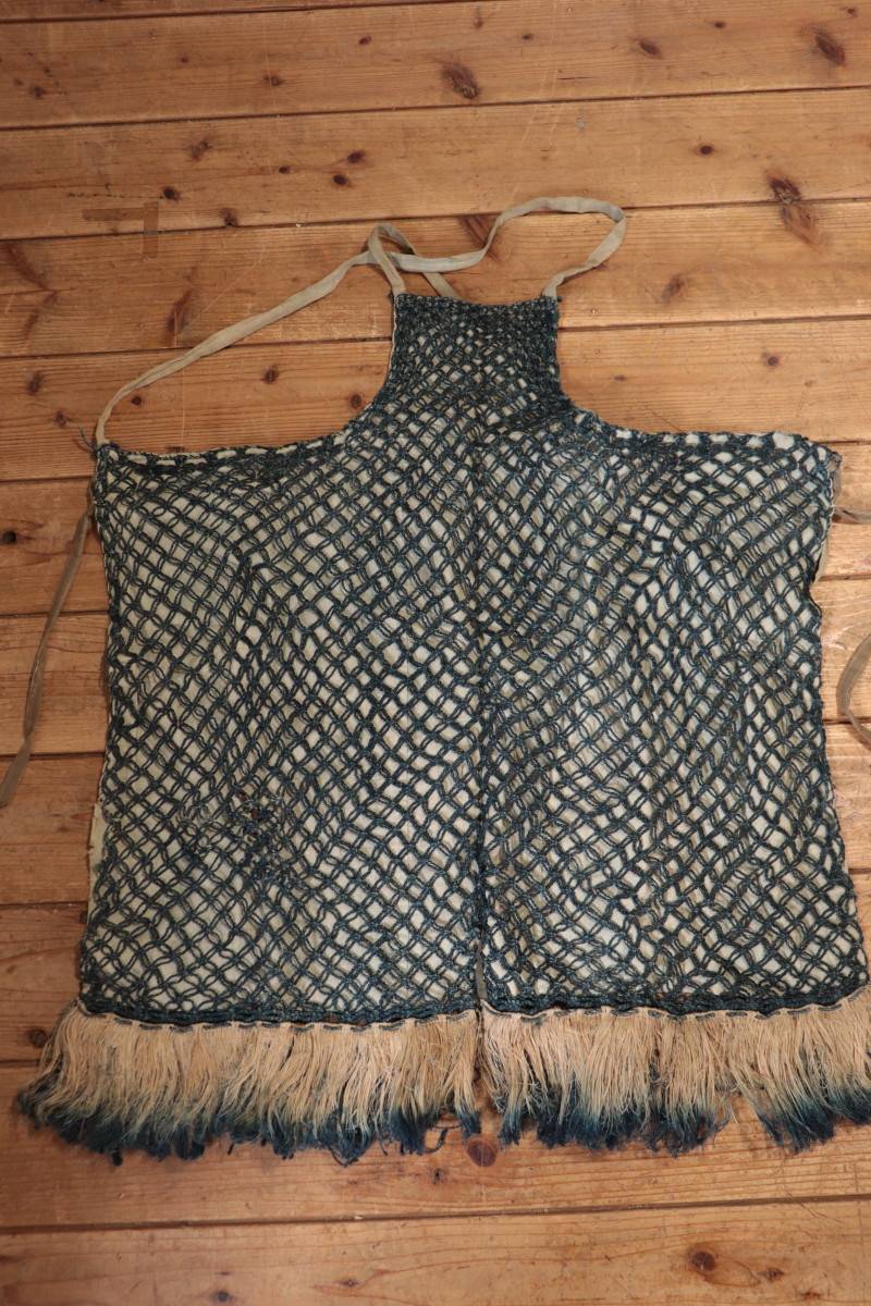 日本代購代標第一品牌【樂淘letao】－E160 古い麻木綿前掛け/エプロン/大地主前掛/古布/和布/リメイク布/材料生地/52746