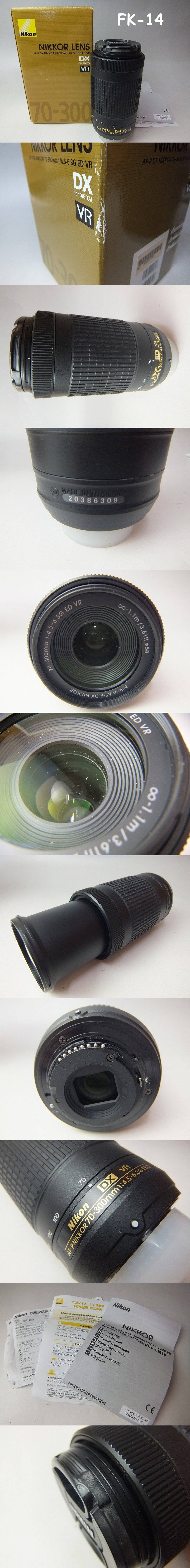 代購代標第一品牌－樂淘letao－FK-14 NIKON NIKKOR LENS DX VR AF-P NIKKOR 70-300㎜ f/4.5-6.3G ED VR 20231026