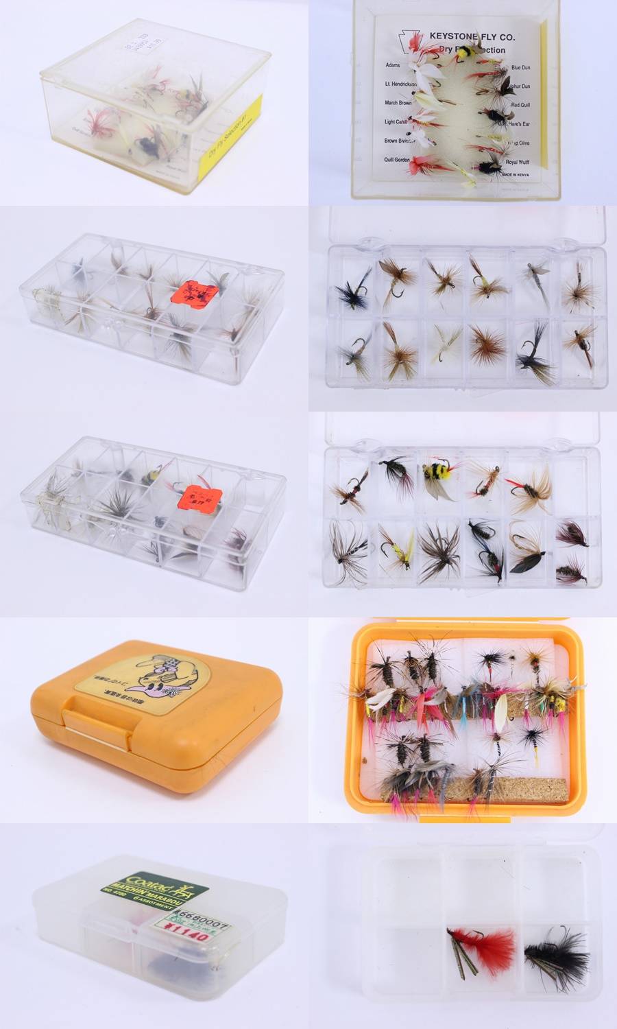 日本代購代標第一品牌【樂淘letao】－毛針 毛鉤 セット Coatac WETFLY DRYFLY など まとめ 羽根 フライフィッシング 釣具 釣り 現状品 11-L033/1/060