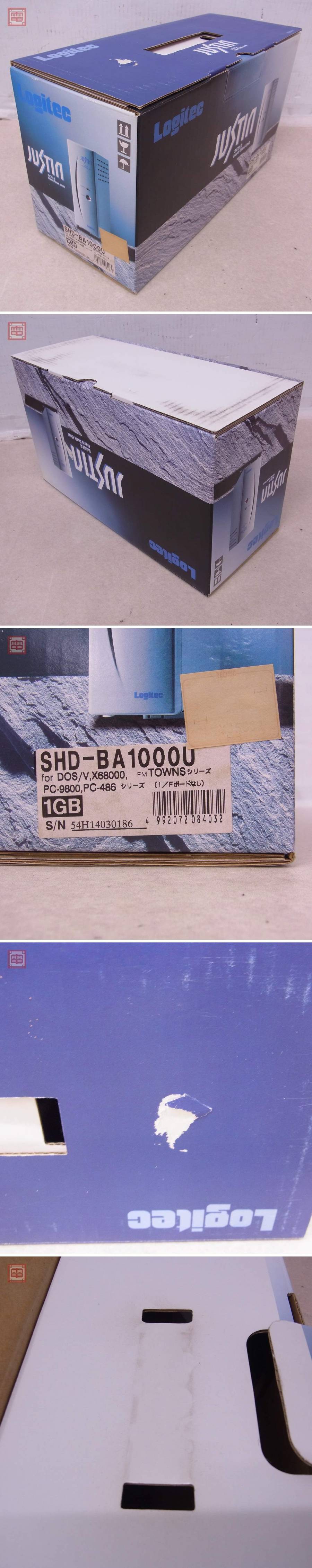 日本代購代標第一品牌【樂淘letao】－Logitec 外付けHDD JUSTIN SHD-BA1000U 1GB DoD消去済 SCSI2 PC-9800/FM TOWNS/X68000 等 ...