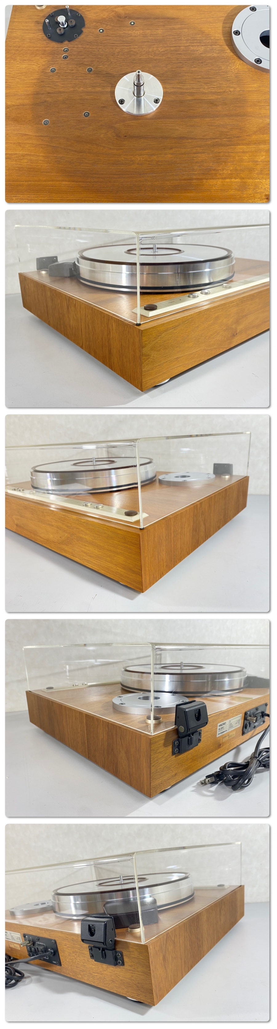 日本代購代標第一品牌【樂淘letao】－n8242-1 動作/吸着良好 MICRO マイクロ BL-99V ターンテーブル RP-99V ...