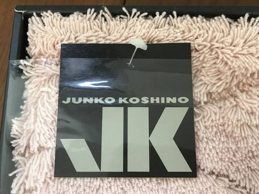 代購代標第一品牌－樂淘letao－☆未使用・タグ付き☆JUNKO KOSHINO コシノジュンコ バスマット・スリッパ2足セットピンク系 JK-50 日本製