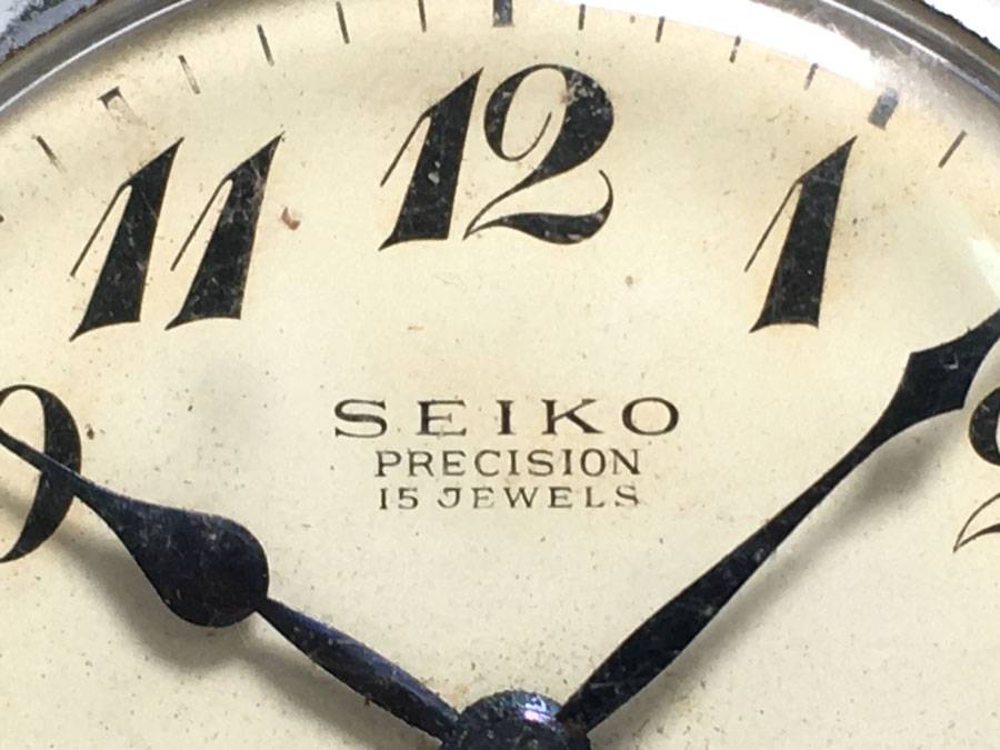 日本代購代標第一品牌【樂淘letao】－稼働品！懐中時計 SEIKO セイコー PRECISION 15石 SECOND SETTING DIAFLEX 手巻き 鉄道時計 ヴィンテージ
