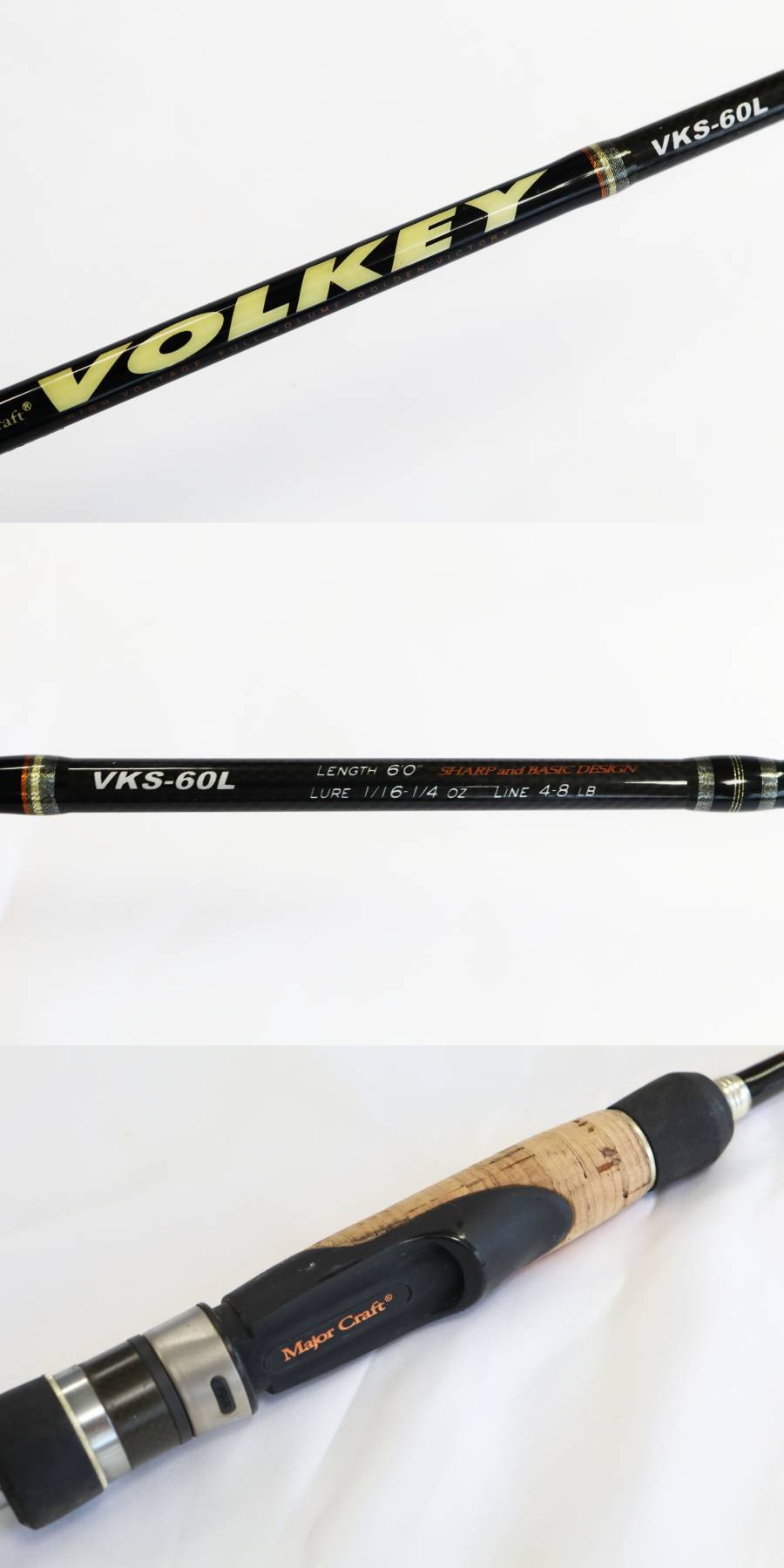 日本代購代標第一品牌【樂淘letao】－Major Craft VOLKY 60L メジャークラフト ボルキー 釣竿 釣り竿 竿 釣具 釣り具 T172