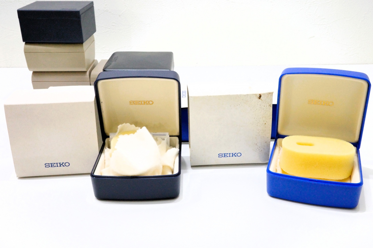 日本代購代標第一品牌【樂淘letao】－14 SEIKO GENUINE BOX セイコー 化粧箱 31点 まとめて 空箱 色々 ビンテージ 一部未使用 一部保証書 取説あり
