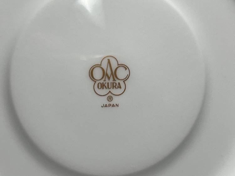 日本代購代標第一品牌【樂淘letao】－【瑞】OKURA 大倉陶園 モーニングカップ＆ソーサー ミントグリーン