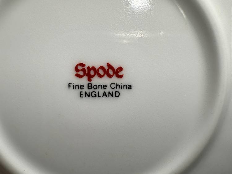 日本代購代標第一品牌【樂淘letao】－【瑞】スポード Spode fine bone chinaデミタスカップ＆ソーサー