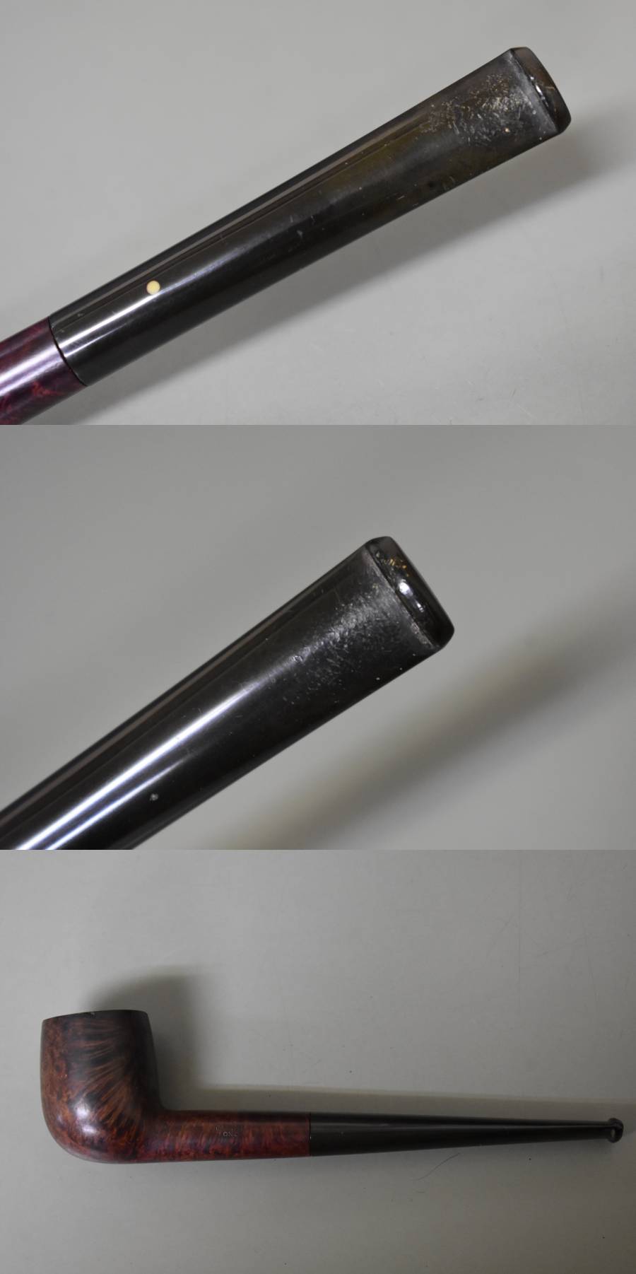 日本代購代標第一品牌【樂淘letao】－うぶ品 古いパイプ DUNHILL ダンヒル LONDON 2本セット INNER TUBE Ao ...